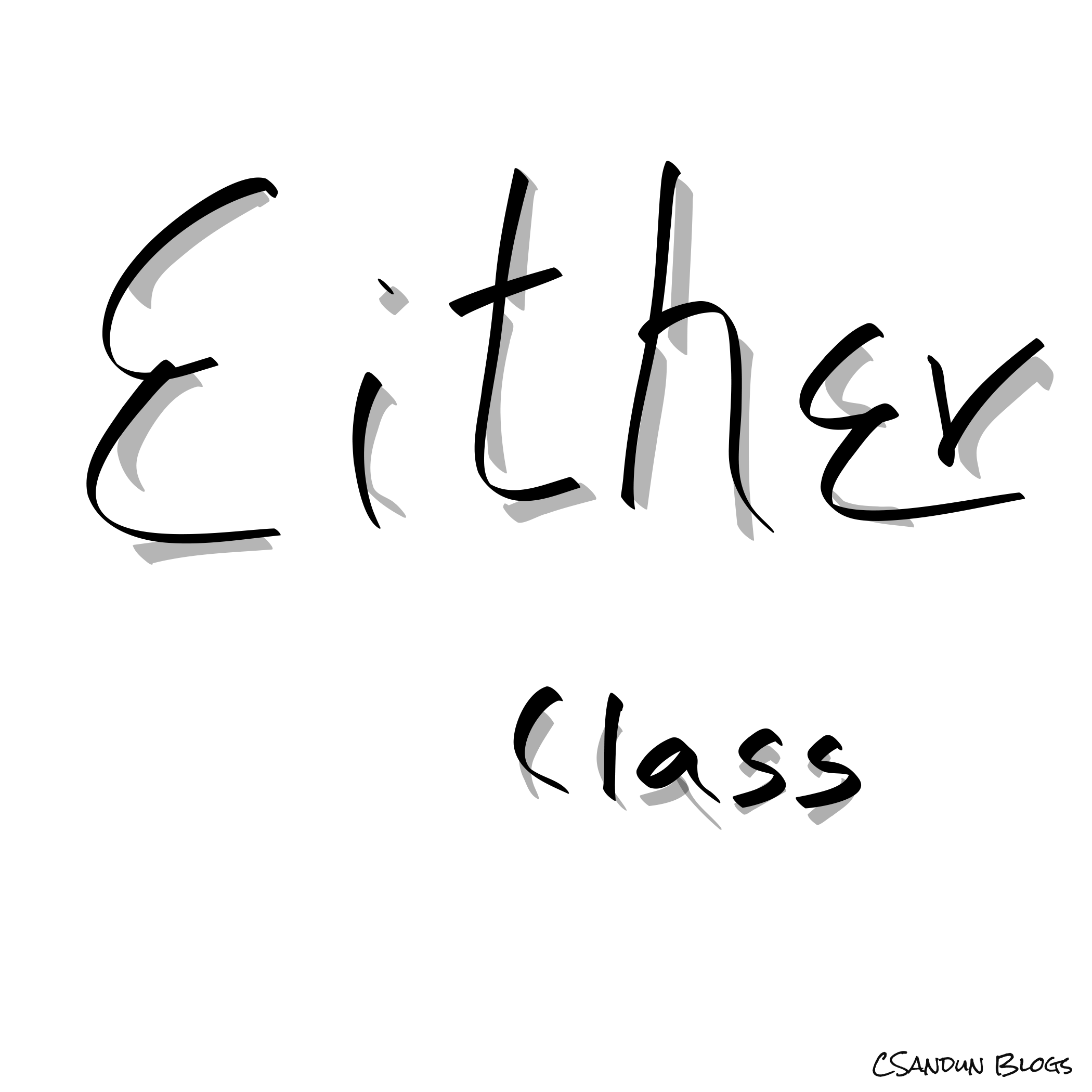 Handling Domain Exceptions Explicitly Using Either Class In Core